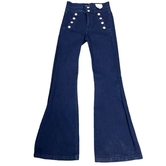 Express | Pants & Jumpsuits | Express Bell Flare Super High Rise Jeans ...